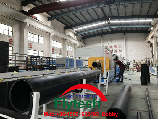 China 315MM HDPE PIPE PRODUCTION LINE / HDPE PIPE EQUIPMENT / PE PIPE EXTRUDER / PE PIPE PLANT supplier